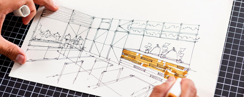 Introducción al dibujo arquitectónico a mano alzada - Curso online